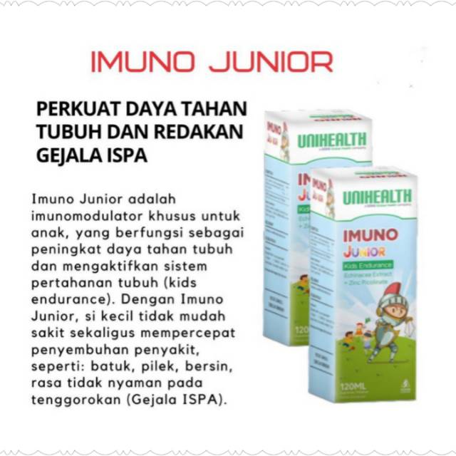 Jual Imuno Junior 120 ml (Vitamin Daya Tahan Tubuh Anak) | Shopee Indonesia
