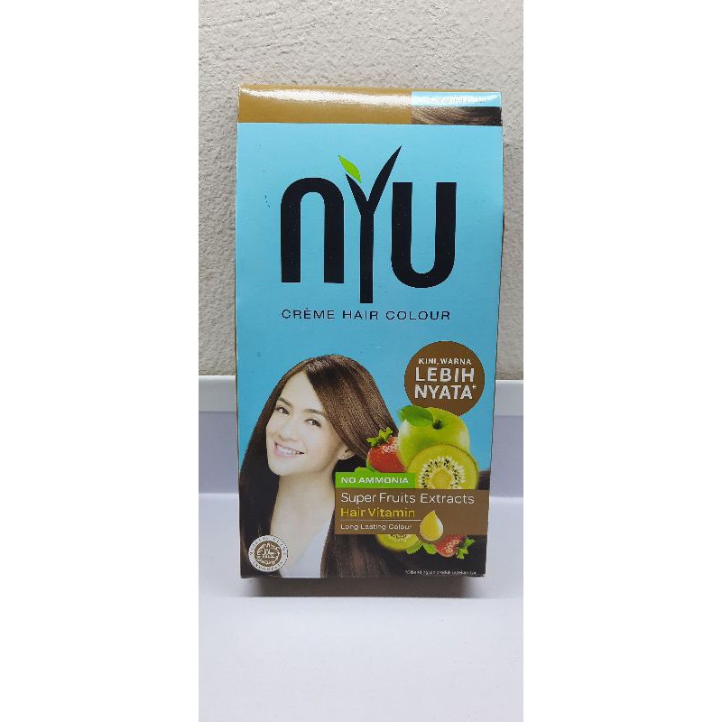 Jual NYU Caramel Color pewarna rambut | Shopee Indonesia
