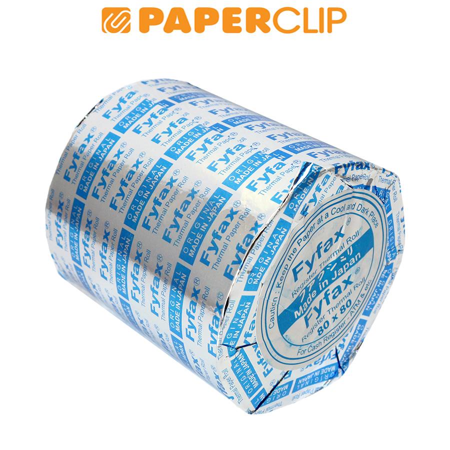 Jual KERTAS STRUK / TELLSTRUK FYFAX 80X80MM | Shopee Indonesia