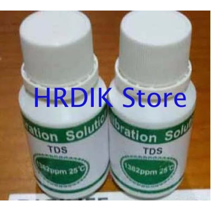 Jual DSA TDS Meter Calibration Liquid Cairan kalibrasi TDS Solution 2 pcs . | Shopee Indonesia