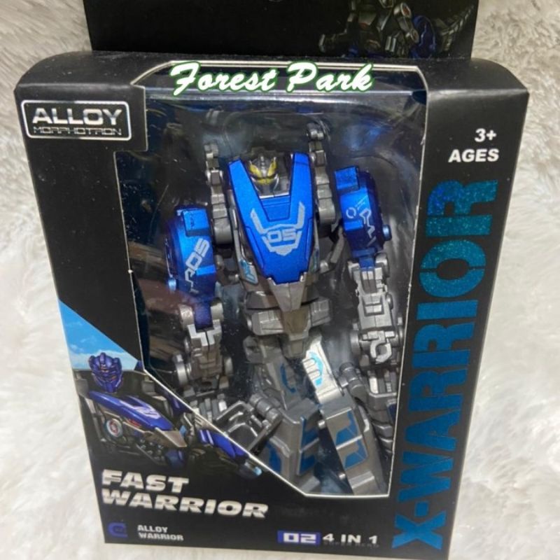 Jual MAINAN ROBOT-ROBOT X-WARRIOR-ROBOT WARIOR-ROBOT 4 IN 1 | Shopee ...