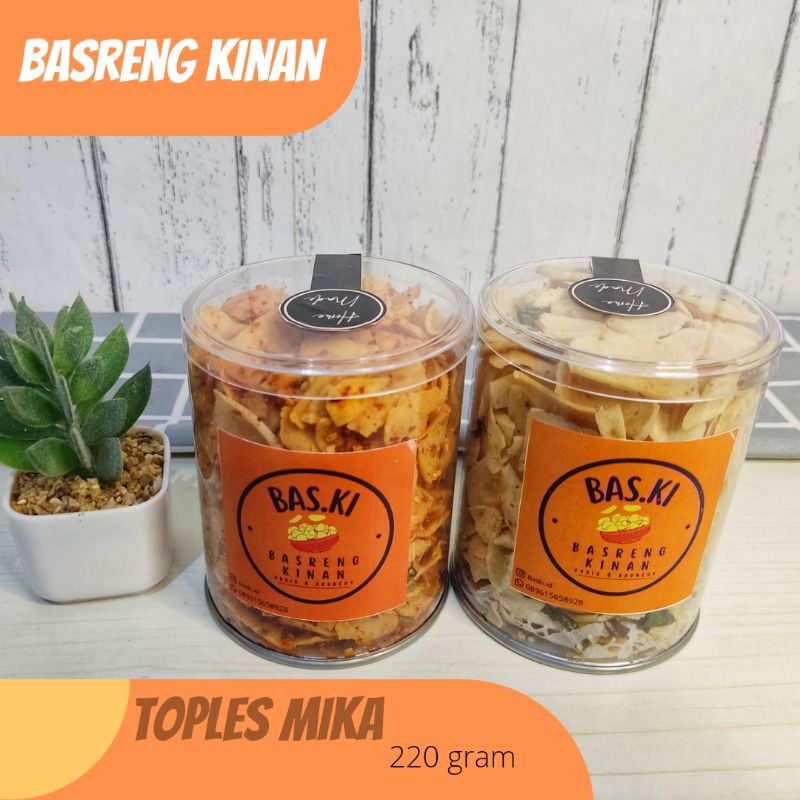 Jual Basreng 220gr Kemasan Toples Mika | Shopee Indonesia