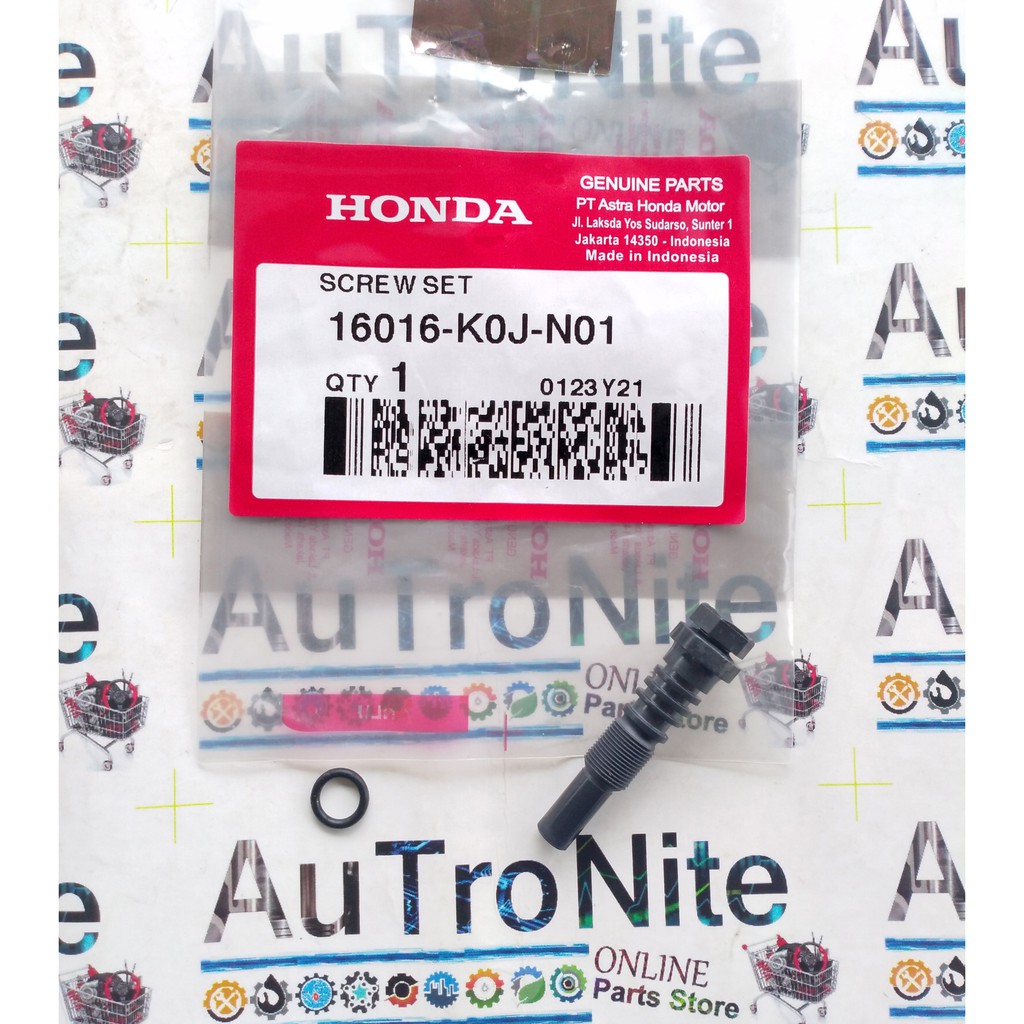 Jual Baut Setelan Angin SCREW SET Gas 16016-K0J-N01 Ori Honda Beat ...