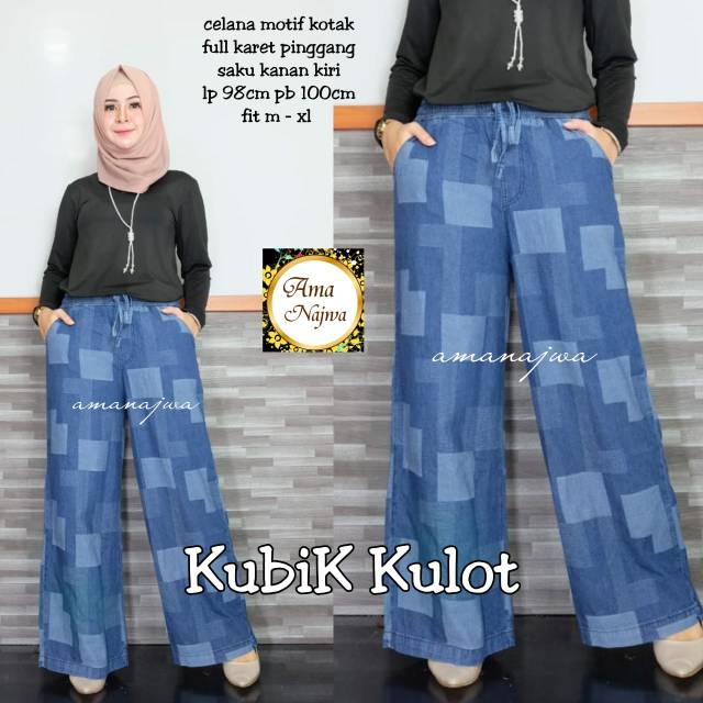 Jual KULOT JEANS BY AMA NAJWA | Shopee Indonesia