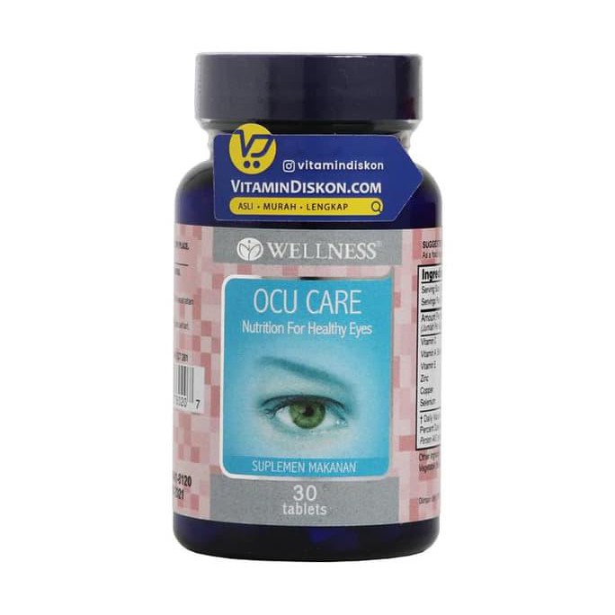 Jual WELLNESS OCU CARE FOR HEALTHY EYES - 30 TAB | Shopee Indonesia