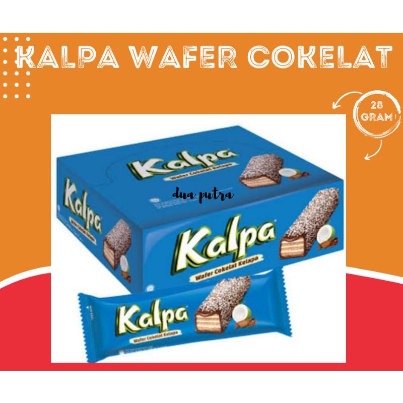 Jual Kalpa Wafer Cokelat Kelapa - 12x24gr | Shopee Indonesia