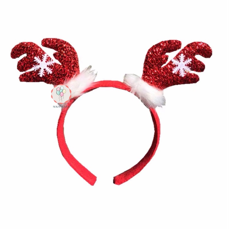 Jual BANDO NATAL RUSA / BANDO MERRY CHRISTMAS / AKSESORIS NATAL / BANDO ...
