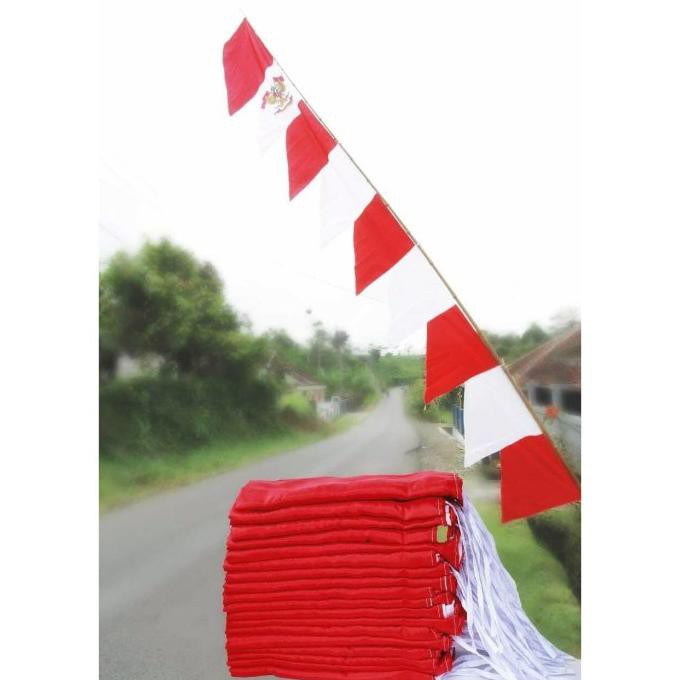Jual Bendera umbul umbul merah putih dan warna ukuran 3 meter murah grosir | Shopee Indonesia