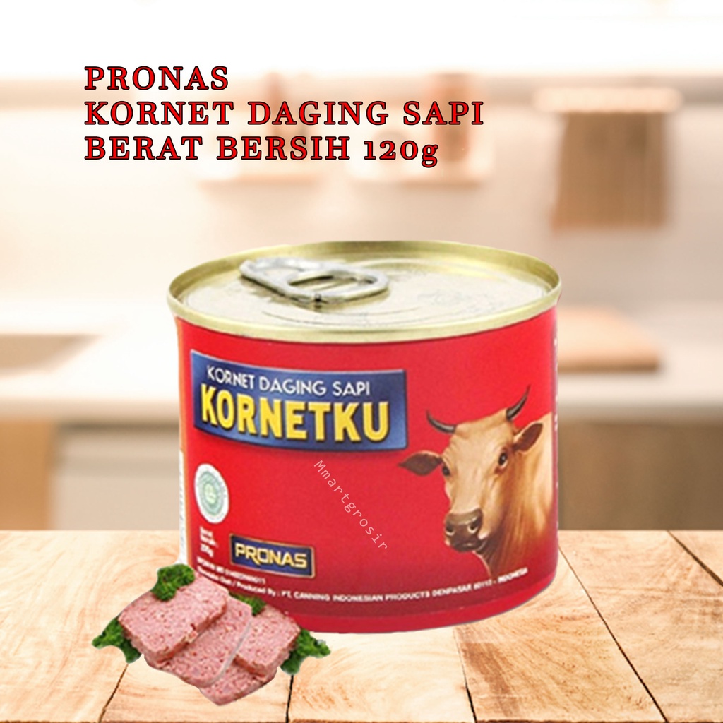 Jual PRONAS KORNET DAGING SAPI 120g | Shopee Indonesia