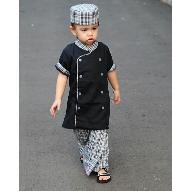 Jual Bunayya Kids - Salman Sarung Set | Shopee Indonesia