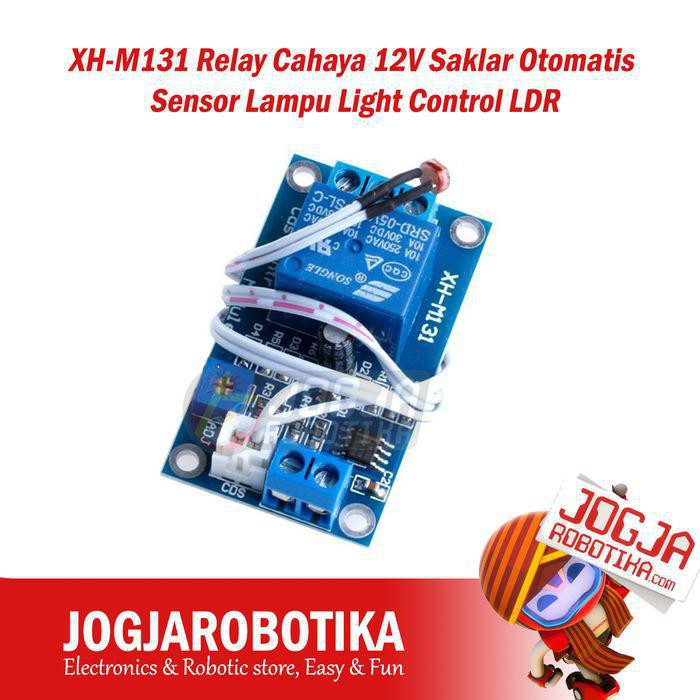 Jual XH-M131 Relay Cahaya 12V Saklar Otomatis Sensor Lampu Light Control | Shopee Indonesia