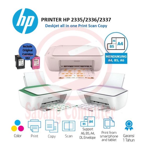 Jual Printer HP 2335 Deskjet all in one Print Scan Copy | Shopee Indonesia