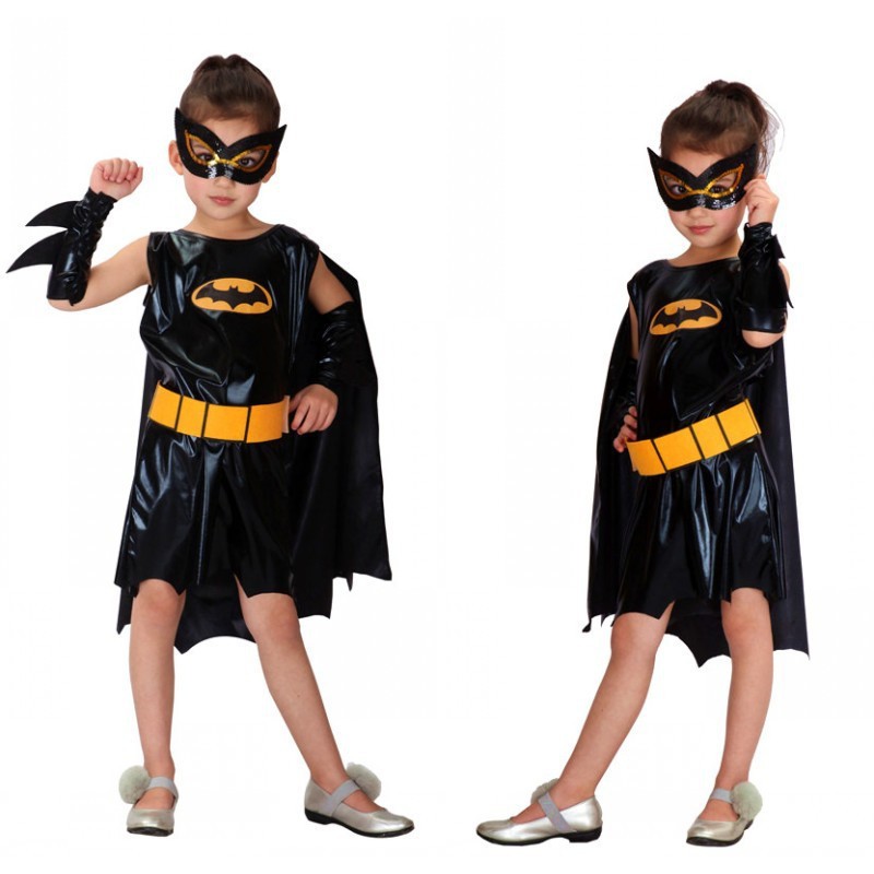 Jual COSTUME BATMAN GIRL ANAK COSPLAY HALLOWEEN COSTUME SUPERHERO ...