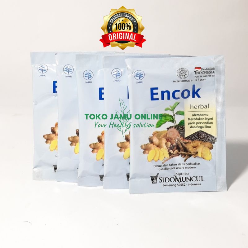 Jual Jamu Encok Sidomuncul - Membantu Meredakan Nyeri Pada Persendian ...