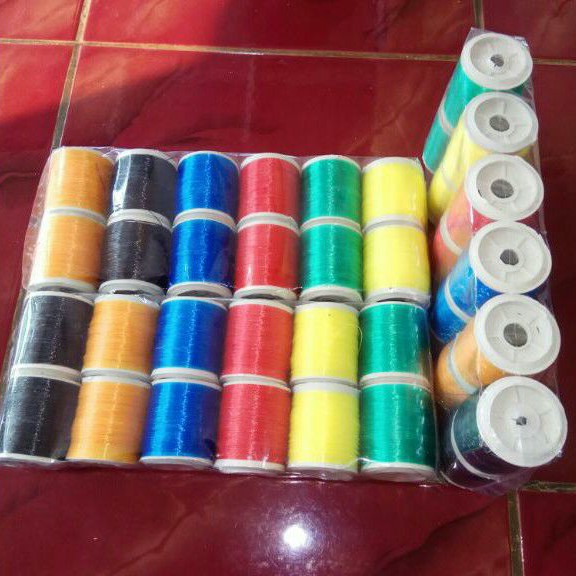 Jual benang kenur layangan kelos snap ck 1 pack isi 12 | Shopee Indonesia
