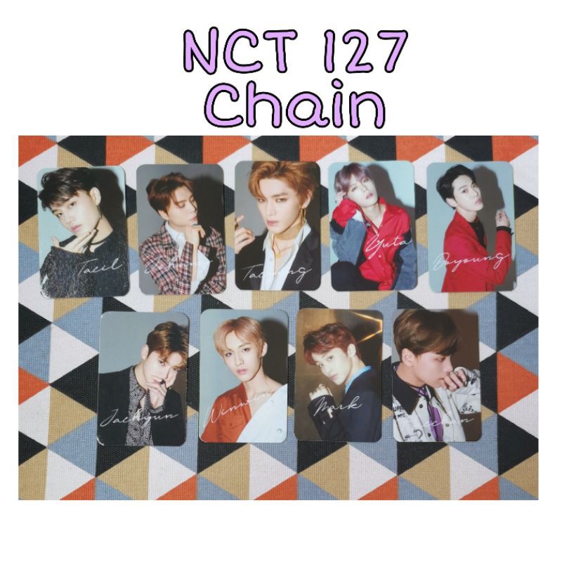 Jual PHOTOCARD NCT 127 CHAIN FANMADE | Shopee Indonesia