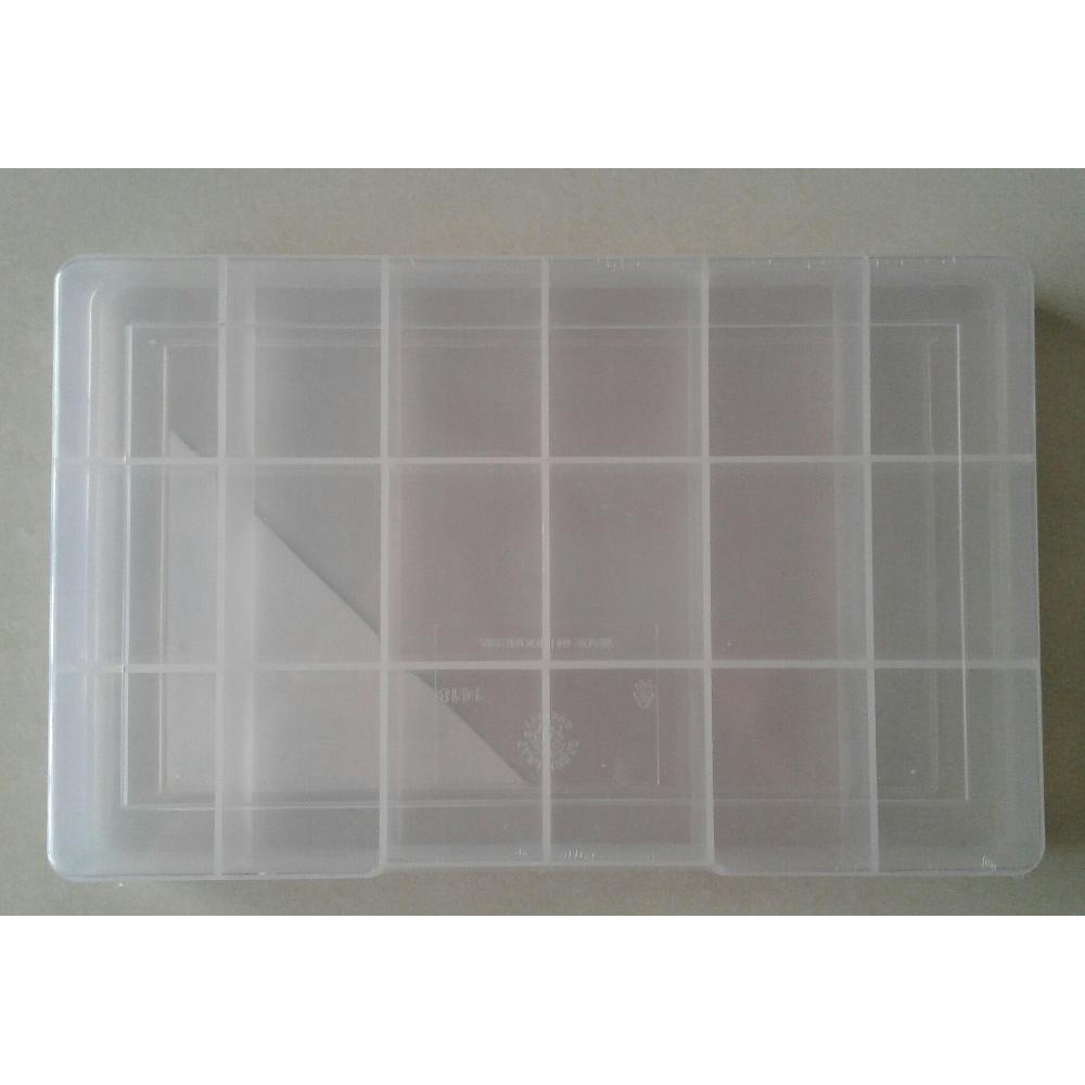 Jual TOOL KOTAK SPAREPART BOX PLASTIK ORGANIZER ISI 18 SEKAT KOTAK ...