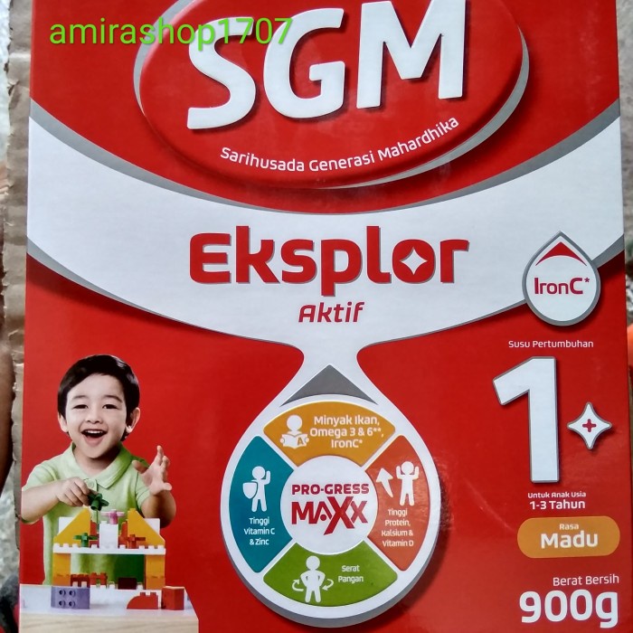 Jual (( COD )) Susu SGM EKSPLOR 1 PLUS 900gr Madu - 900 gr ( TERBARU ...