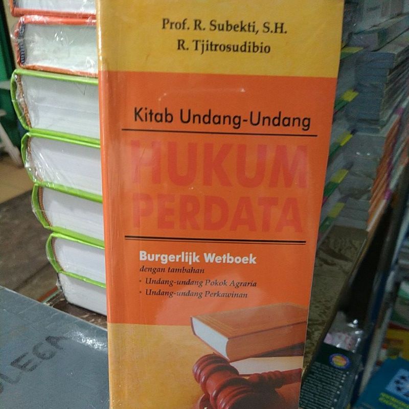 Jual kitab undang-undang hukum perdata BW | Shopee Indonesia