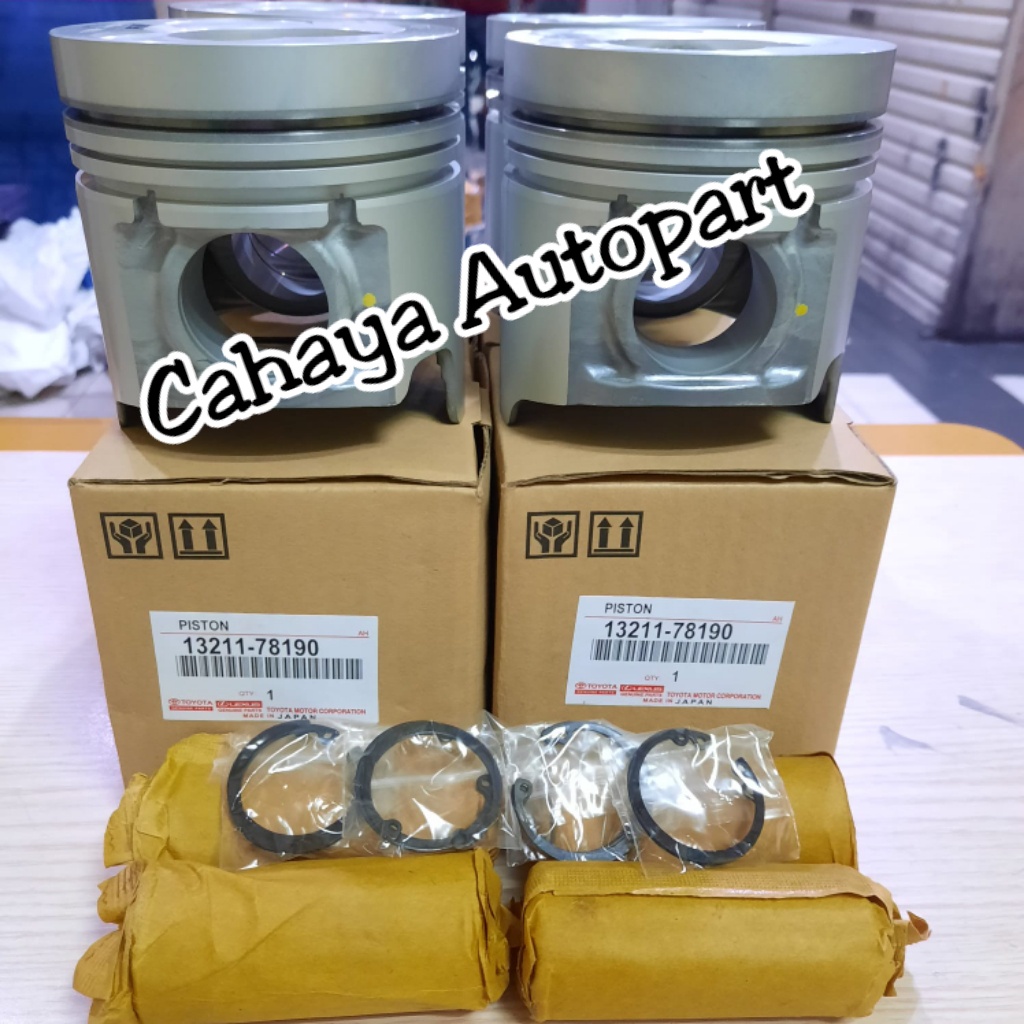 Jual PISTON SEHER ASSY TOYOTA SAURUS HT130 / HINO DUTRO 130HT STD | Shopee Indonesia