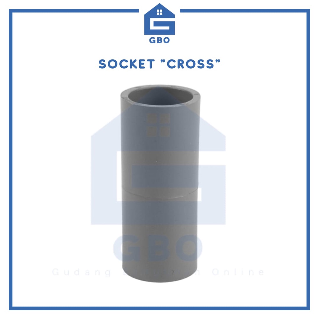 Jual CROSS - SOCKET 2 1/2" / SAMBUNGAN PIPA / FITTING PIPA | Shopee ...