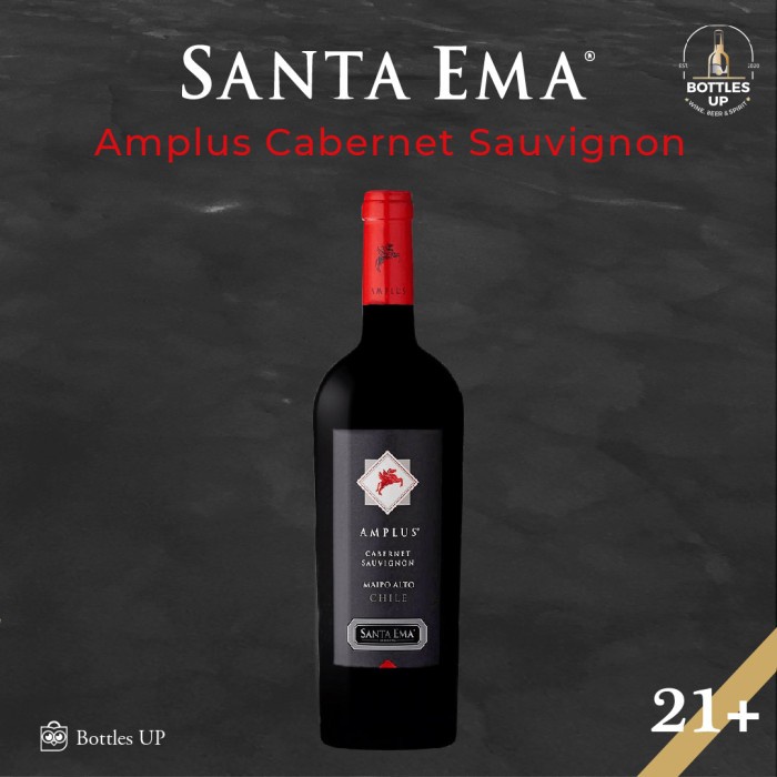 Jual Santa Ema Amplus Cabernet Sauvignon 750ml | Shopee Indonesia