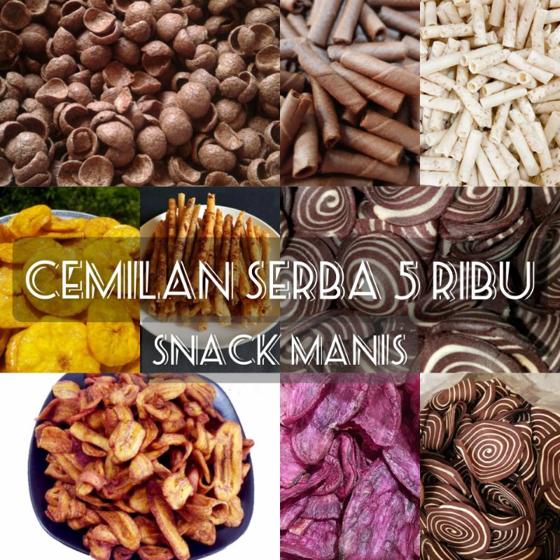 Jual CEMILAN MANIS | SERBA 5 RIBU | MAKANAN RINGAN | MAKANAN RINGAN ...