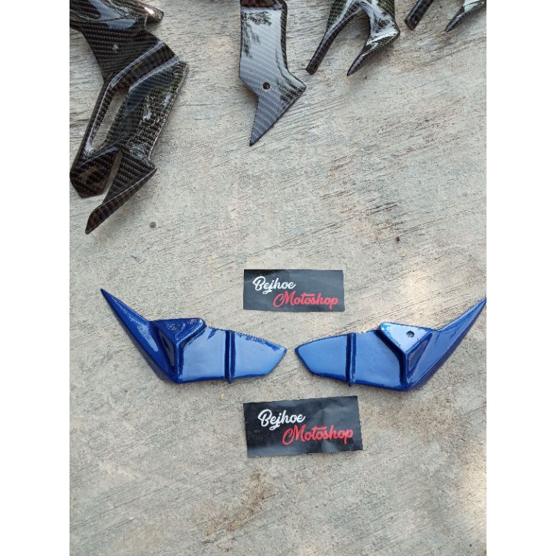 Jual Winglet All New Aerox 2021 Connected carbon hitam | Shopee Indonesia