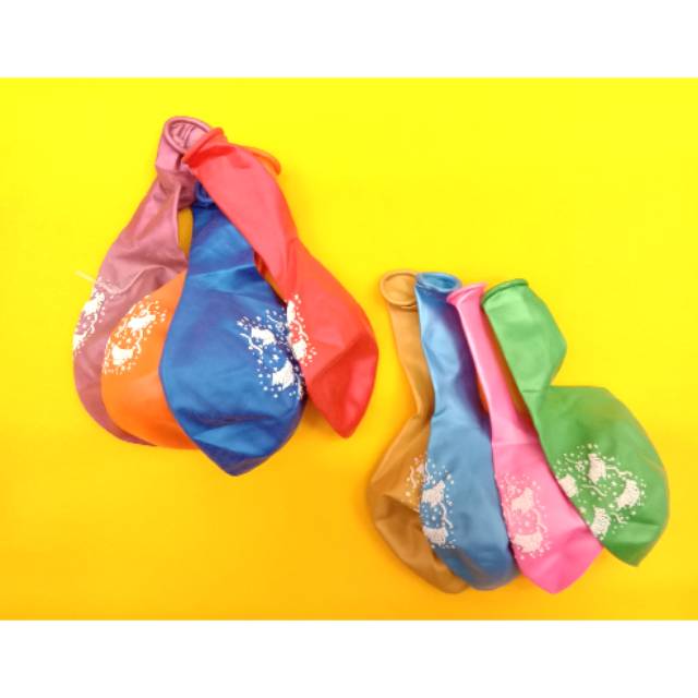 Jual BALON ULTAH METALIK (1 Pack isi 20 pcs) Ukuran 12 Inch Tebal ...