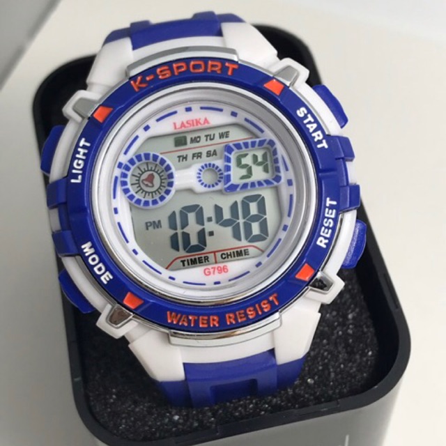 Jual Jam Tangan Anak Digital Sport Anti Air Tali Strap Rubber Free Box ...