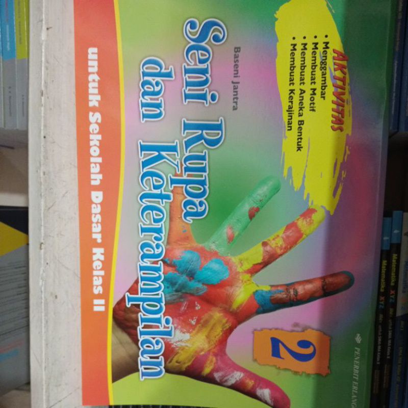 Jual SENI RUPA DAN KETERAMPILAN KELAS 2 SD PENERBIT ERLANGGA | Shopee ...