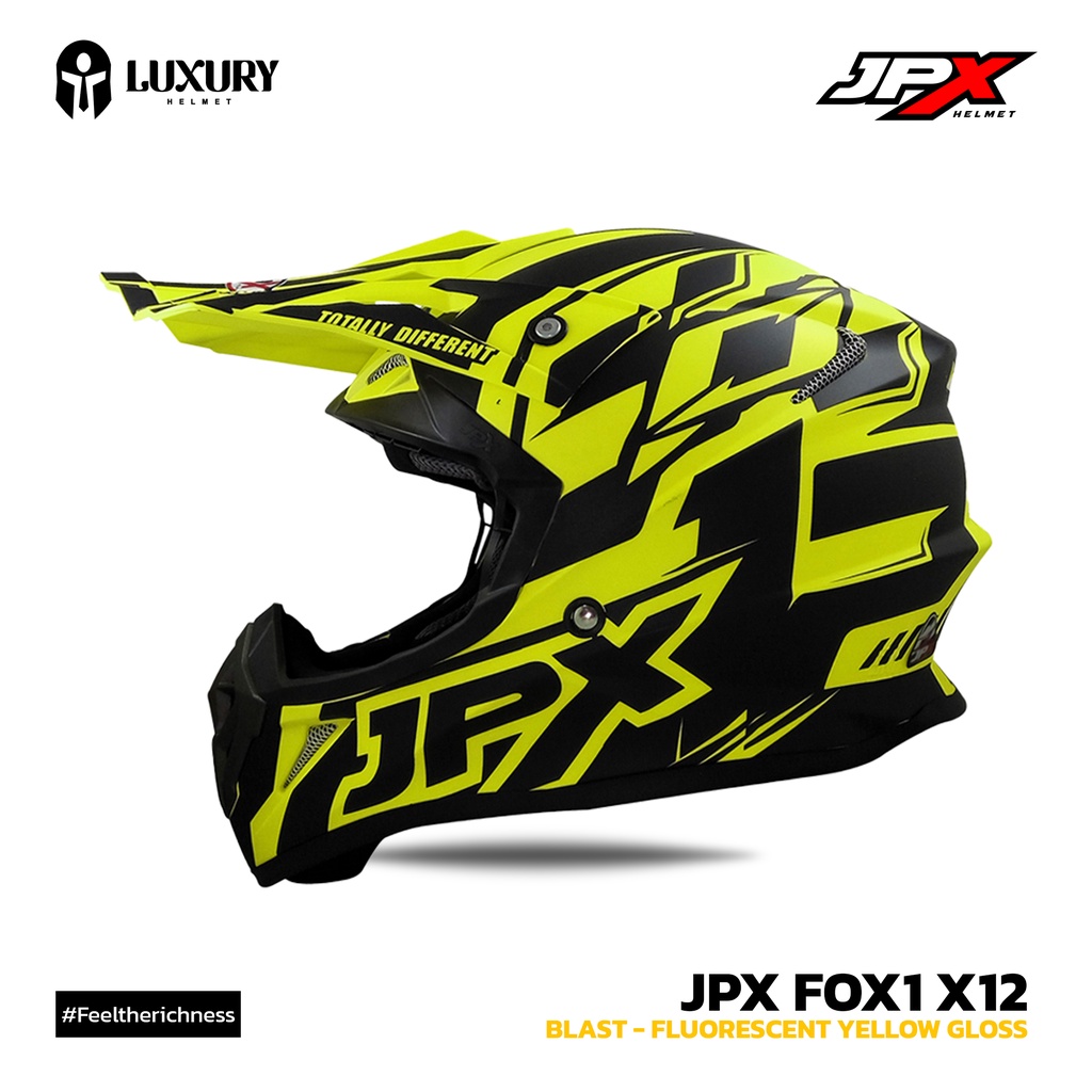 Jual Helm Keren - Helm JPX FOX1 - X12 - Blast - Helm FullFace - Offroad ...