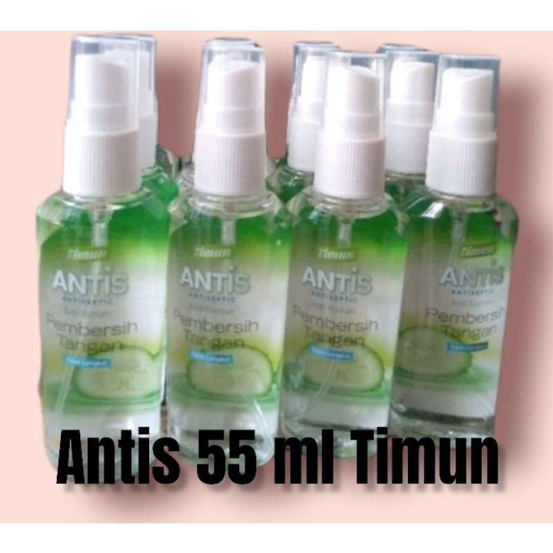 Jual Antis Spray 55 Ml Hand Sanitizer aroma ( Timun ) | Shopee Indonesia