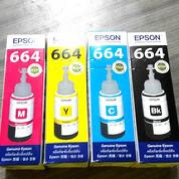 Jual Tinta Botol Original Epson 70ml untuk Epson Lseries L100 L110 L200 ...