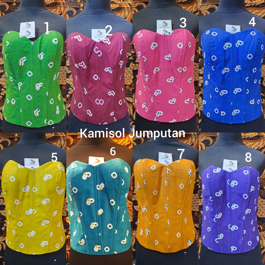 Jual Kamisol Jumputan / Kemben Batik | Shopee Indonesia