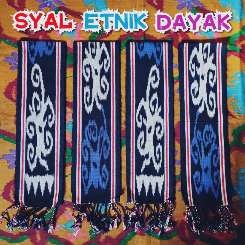 Jual Syal Etnik Dayak Kalimantan | Shopee Indonesia