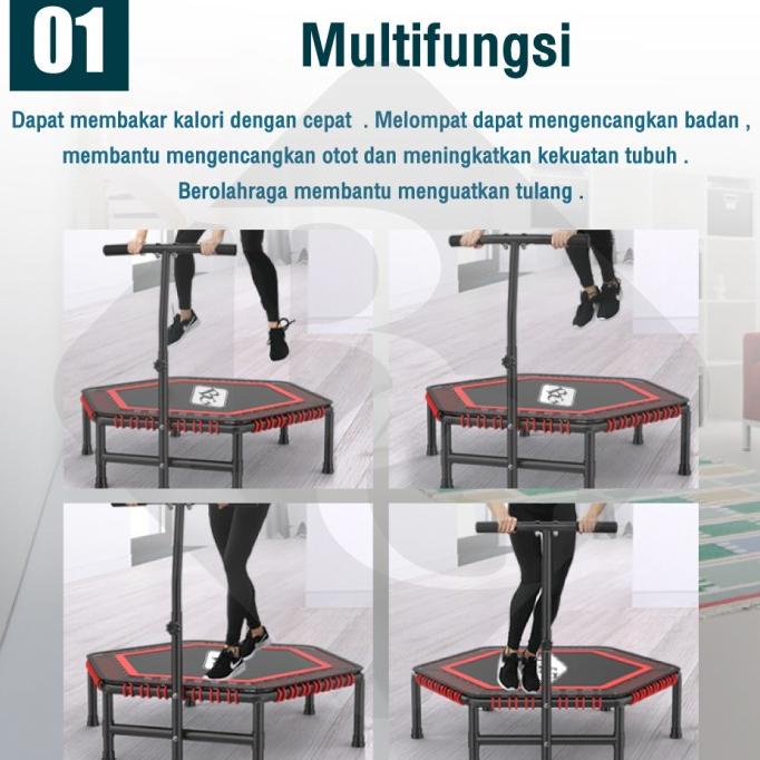 Jual Trampolin / Trampoline / Trampoline 50" / Alat Lompat Besar Model Tl50 | Shopee Indonesia
