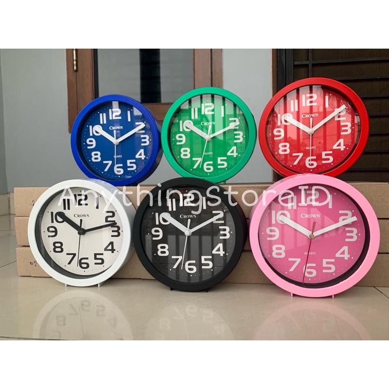 Jual Jam Meja | Jam Dinding Unik Dekorasi Meja | CROWN 017 | Shopee ...