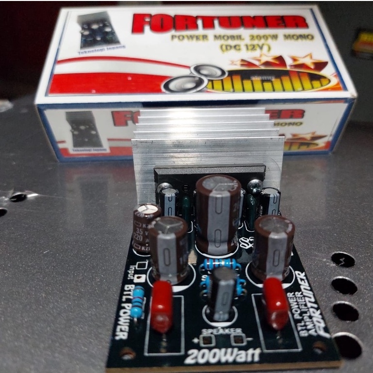 Jual kit power MOBIL 12V BTL 200 WATT FORTUNER | Shopee Indonesia