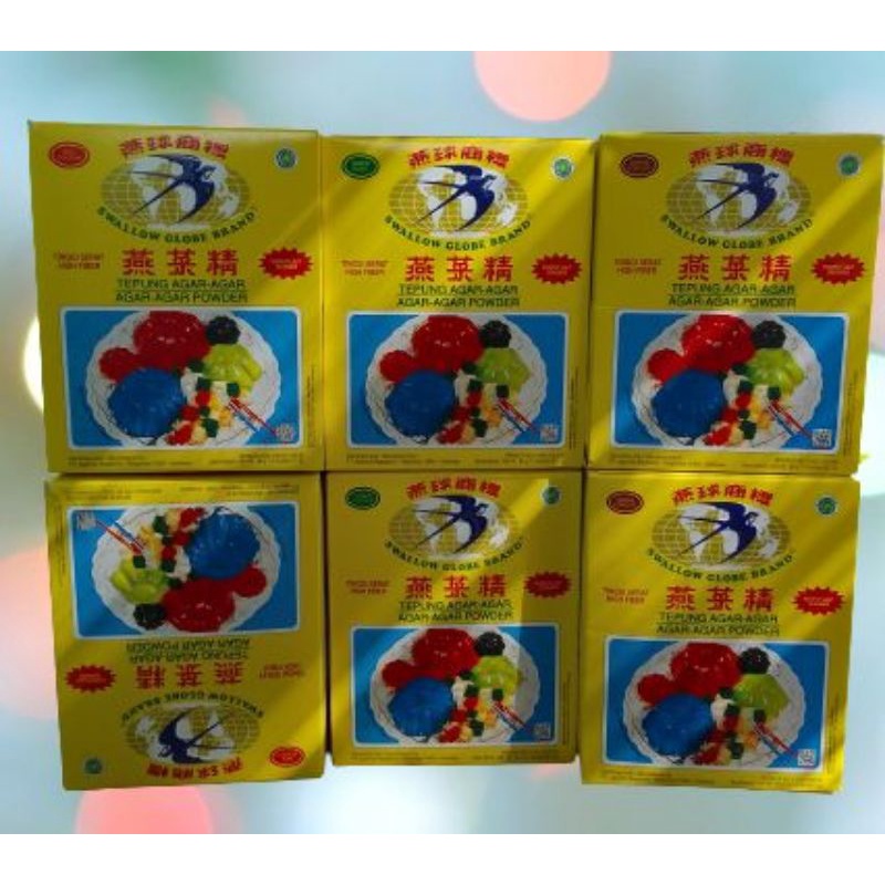 Jual Agar-agar swallow globe 1 box(exp. 2026) | Shopee Indonesia