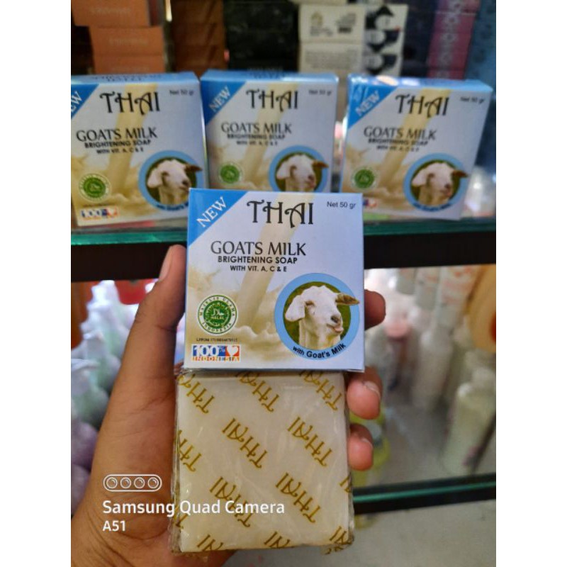 Jual THAI /SABUN SUSU KAMBING /SABUN SUSU THAI /GOAT MILK THAI | Shopee ...