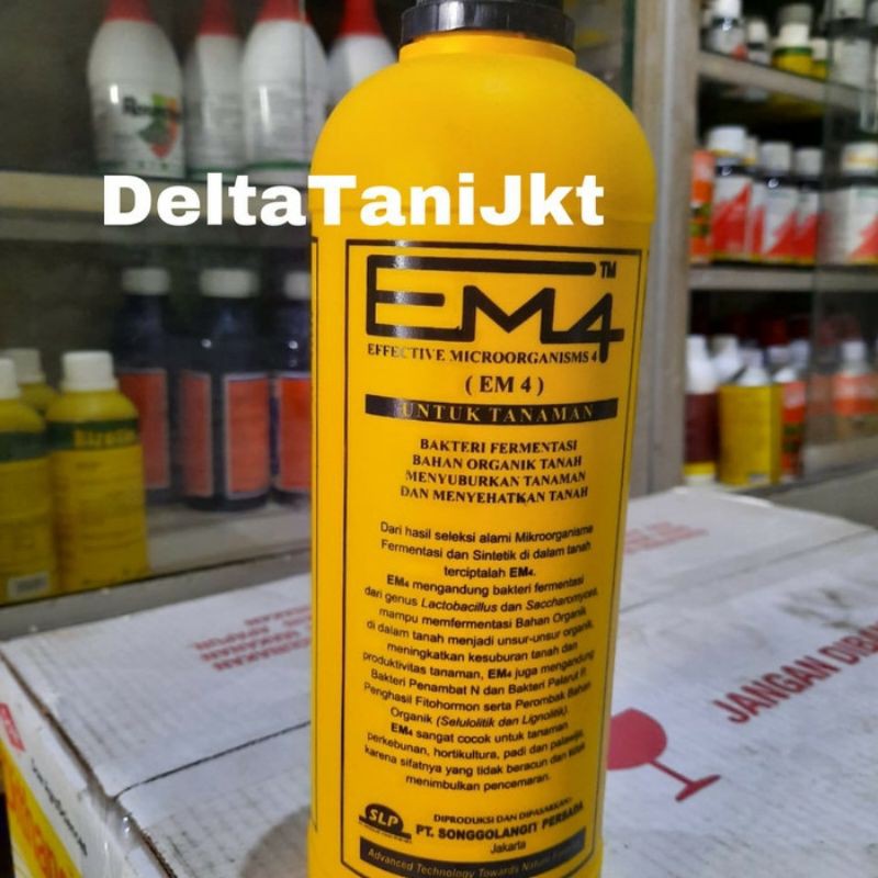 Jual PUPUK EM4 PERTANIAN KEMASANN 1LITER | Shopee Indonesia
