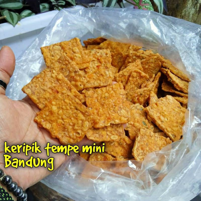 Jual Keripik Tempe Goreng Tepung Pedas Manis original 200 Gram | Shopee ...
