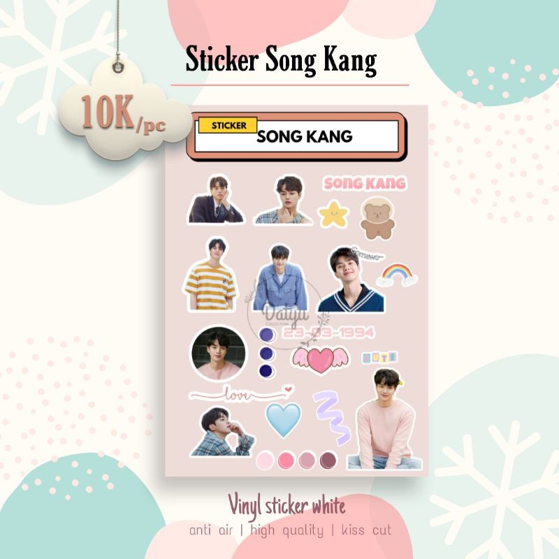 Jual STICKER SONG KANG LOVE ALARM | STICKER KISS CUT | Datyu | Shopee ...