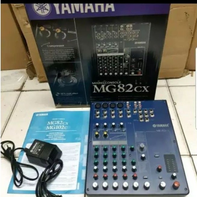 Jual YAMAHA MG82CX MIXER AUDIO MG82 CX 8 Channel | Shopee Indonesia