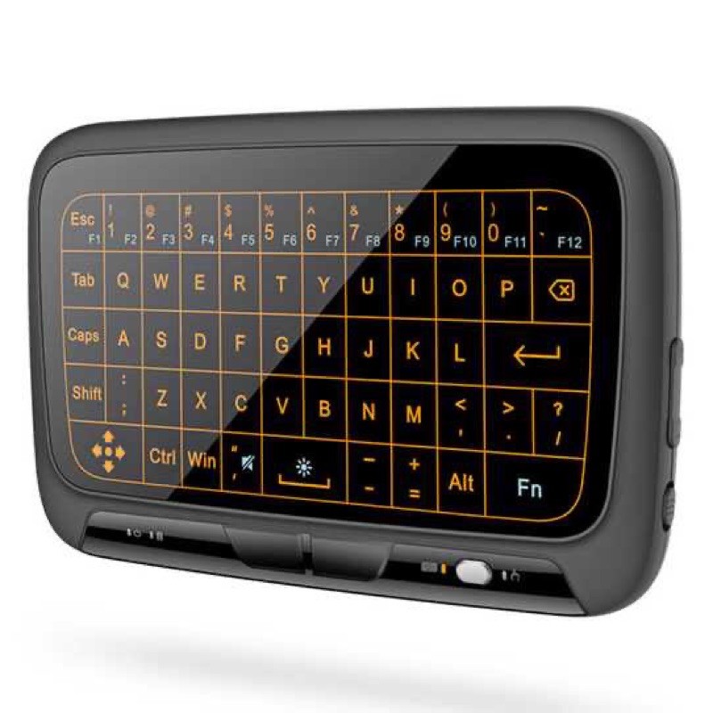 Jual Keyboard Portable Wireless Touchpad Bluetooth Qwerty Rechargeable ...