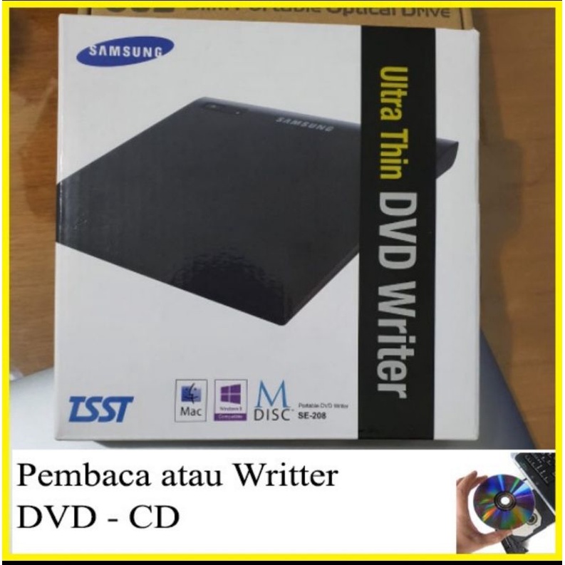 Jual DVD CD RW External SAMSUNG USB 3.0 & Dell untuk Laptop dan PC ...