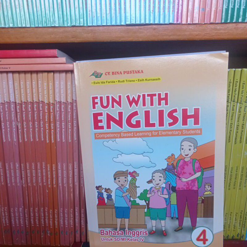 Jual buku paket bahasa Inggris fun with English kelas 4 SD/MI PENERBIT CV BINA PUSTAKA | Shopee ...