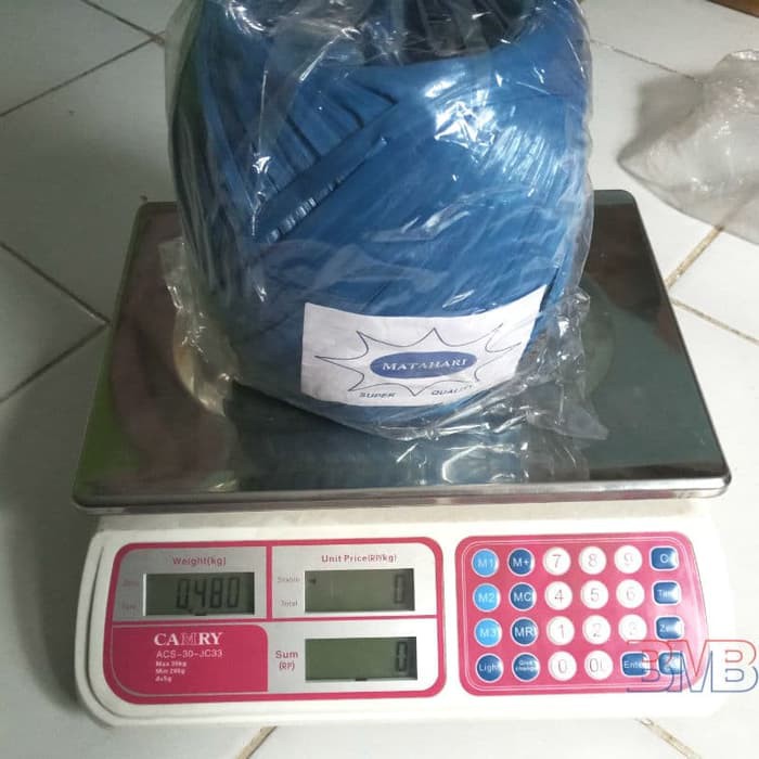 Jual MATAHARI BIRU Tali Rafia Plastik Gulungan Besar | Shopee Indonesia