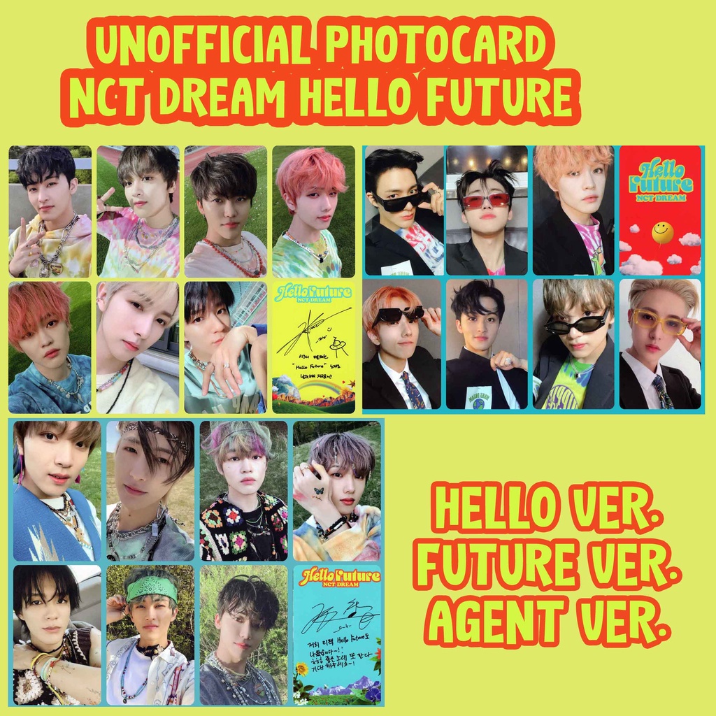 Jual NCT DREAM HELLO FUTURE UNOFFICIAL PHOTOCARD (freebies) | Shopee ...